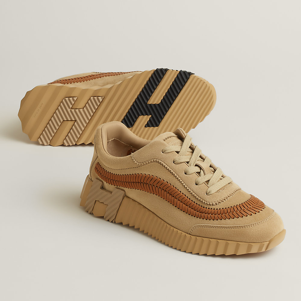 Bouncing sneaker - Beige | Hermès Australia
